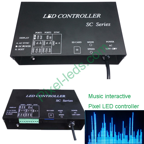Music interactive Pixel SD LED controller Music interactive Pixel SD LED controller